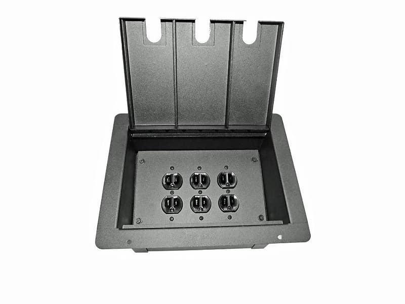 PROCRAFT FPPL-3DUP-BK - Recessed Stage Pocket / Floor Box | Reverb