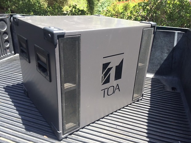 TOA SEB 18" SUBWOOFER, Amazing sound | Reverb