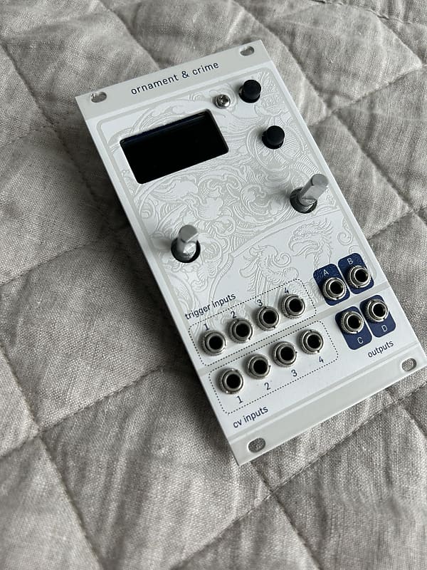 mxmxmx Ornament and Crime 2022 - Silver | Reverb