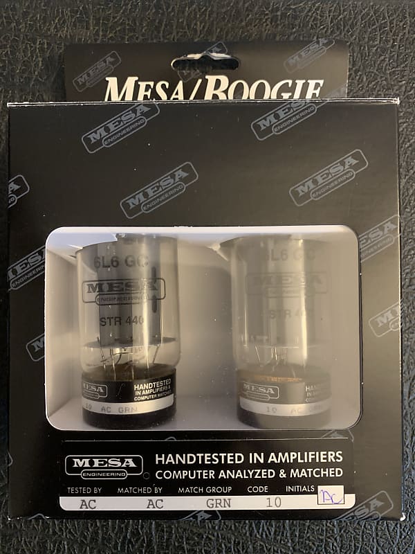 Mesa Boogie 6L6 STR-440 Power Tubes - Matched Pair | Reverb