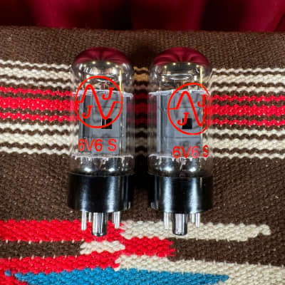 JJ Electronic 6V6S Pair Amplifier Power Tubes Duet #191 | Reverb UK
