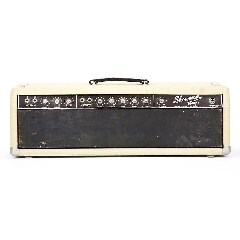 1961 Fender 6G14 Showman Amp Vintage Original Blonde Tube | Reverb