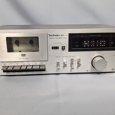 Technics RS-M11 MK2 Stereo Cassette Deck - 1980’s Silver | Reverb
