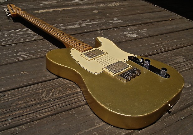 Danocaster Mongrel 2016 Gold | Reverb