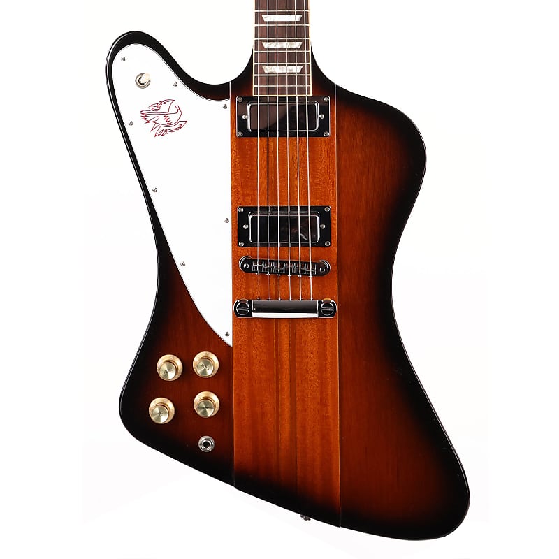 Gibson Reverse Firebird V Vintage Sunburst 2013 | Reverb