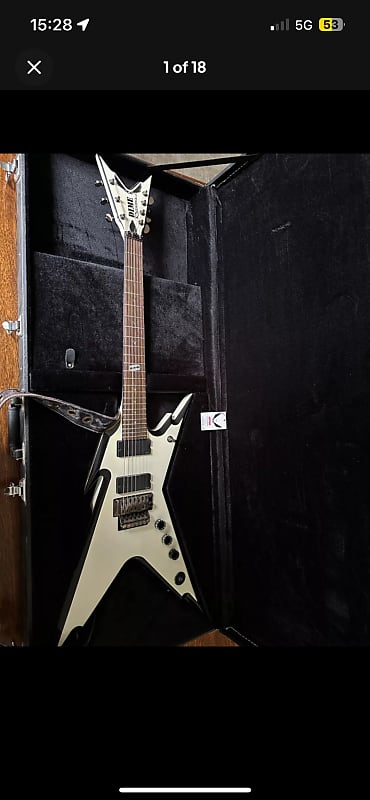 Dean Dimebag Razorback 7 225 Early 2000’s | Reverb UK