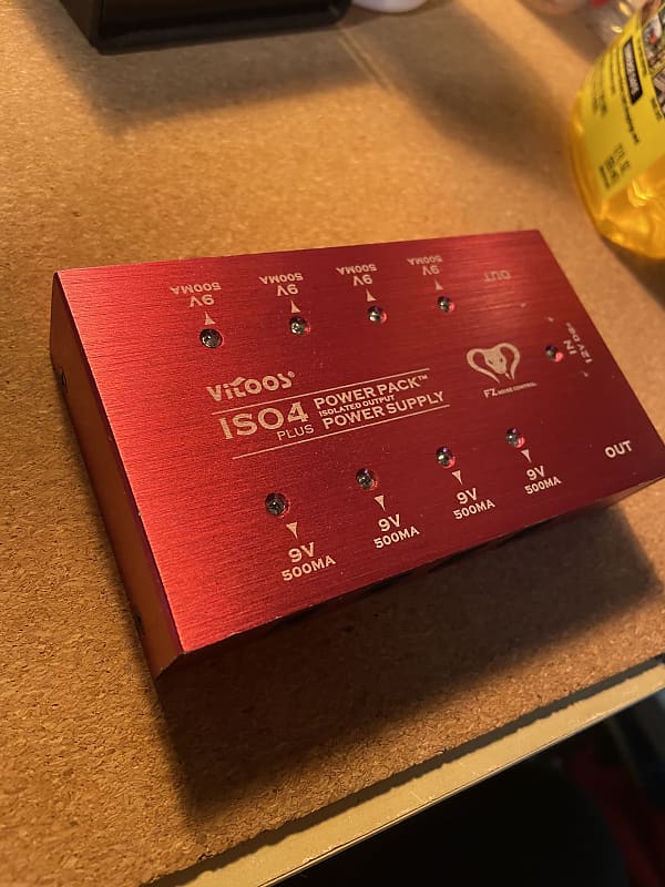 Vitoos ISO4 Plus Isolated Output Power Supply - Red | Reverb