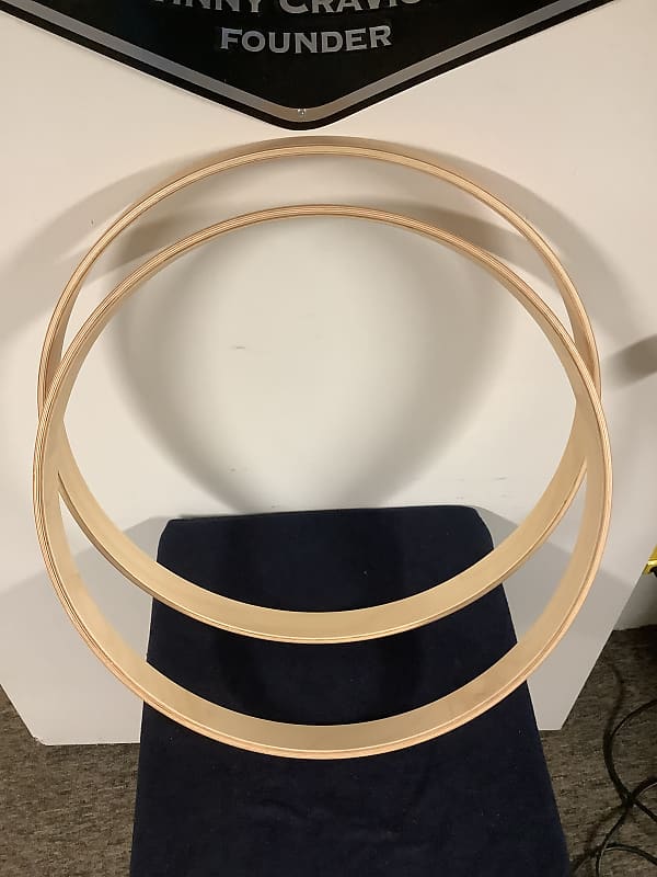 Sonor AQ2 18” Bass Drum Hoops - Maple | Reverb Sonor AQ2 18” Bass Drum Hoops - Maple | Reverb