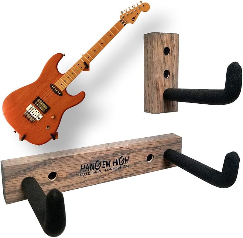 Guitar Wall Hanger Display for Electric and Thin Body Guitars | Reverb
