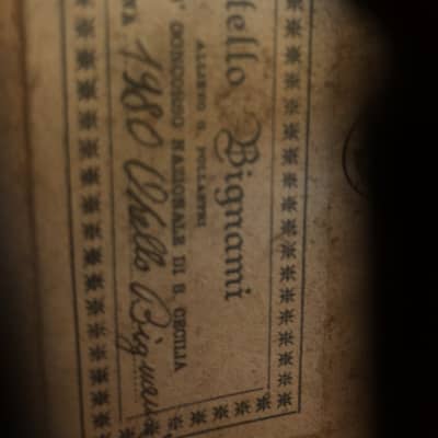 Otello Bignami violin by Otello Bignami 1980 | Reverb
