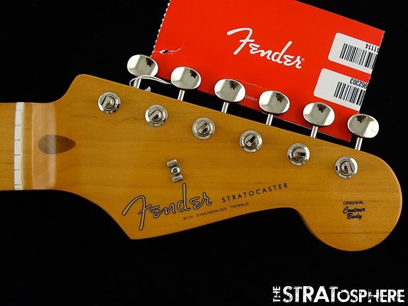 Fender Vintera 50s Stratocaster Strat Modified NECK + TUNERS | Reverb