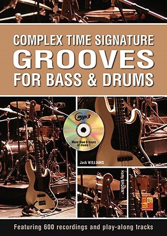 Complex Time Signature Grooves Bass & Drums Bk/C | Reverb