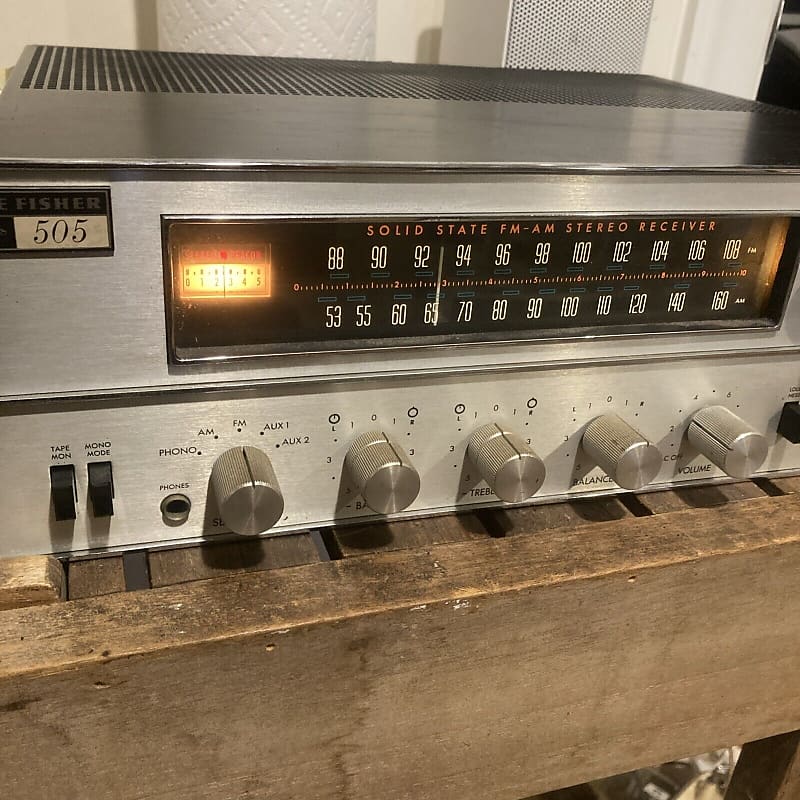 The Fisher 505 Receiver - Needs Restoration | Reverb