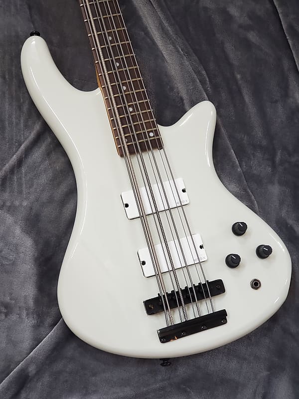 2008 Schecter Stiletto Deluxe 8 String Electric Bass Upgraded | Reverb