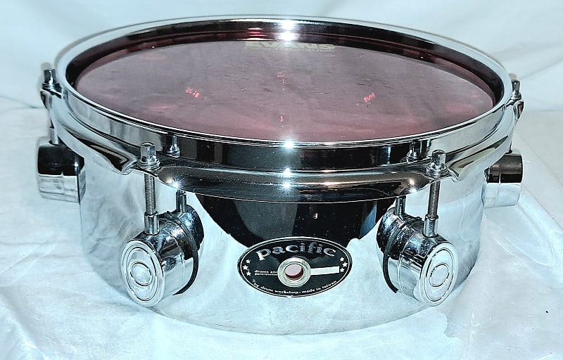 Pacific PDP By DW 10" Piccolo Tom with clamp - Chrome on | Reverb