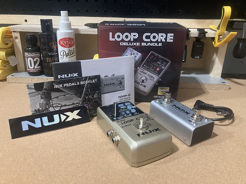 NUX Loop Core Deluxe Looper Pedal Bundle | Reverb NUX Loop Core Deluxe Looper Pedal Bundle | Reverb