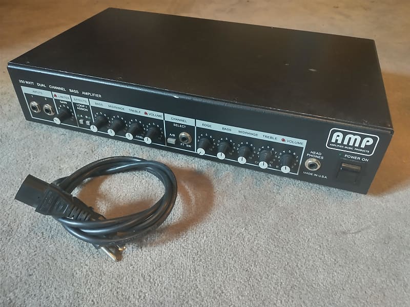 Amplified Music Products - A.M.P. - BH-250 1980s - Black | Reverb