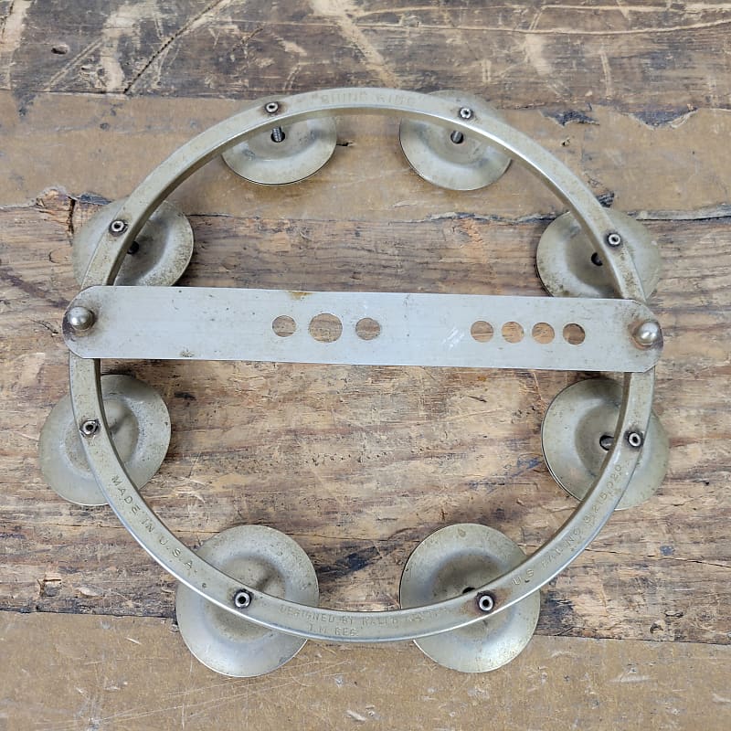 Vintage Ralph Kester Ching Ring Hi-Hat Tamborine | Reverb