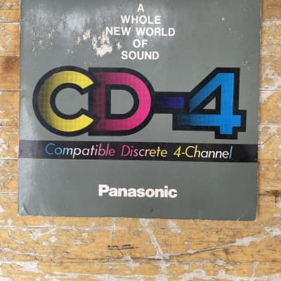 Vintage Panasonic CD-4 70s Test Record SPR111-1 EP Vinyl | Reverb