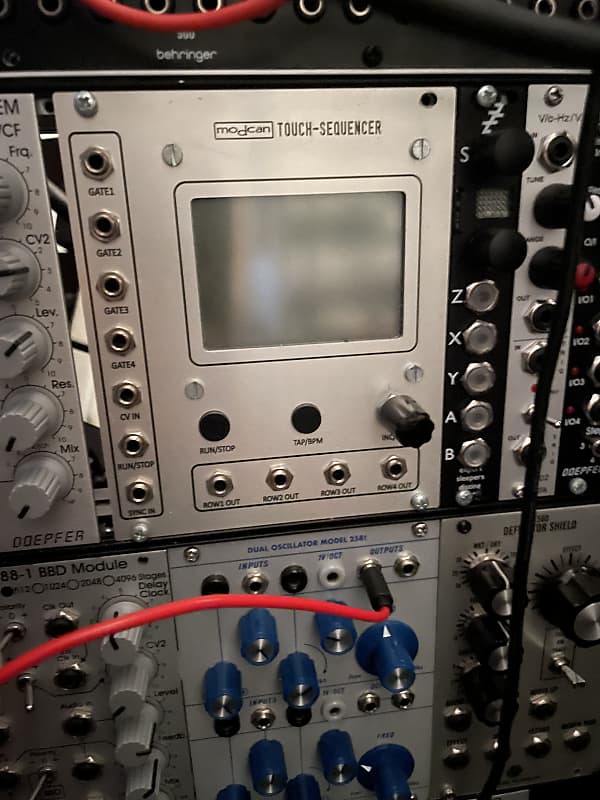 Modcan Touch sequencer | Reverb