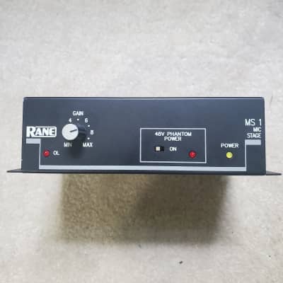 Rane MS-1 Mic Stage Preamplifier | Reverb