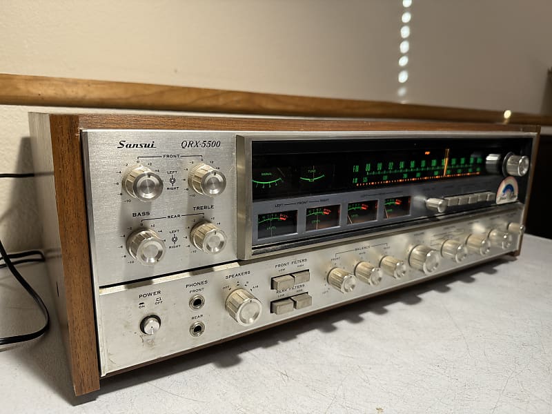 Sansui QRX-5500 Receiver Vintage Audiophile Quadraphonic 4 | Reverb