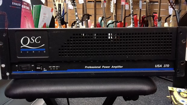 QSC USA 370 Amplifier | Reverb