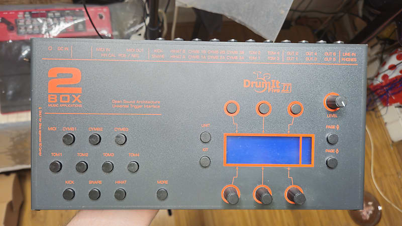 2Box Drums Drumit Five MKII 2019 - Orange Black | Reverb UK