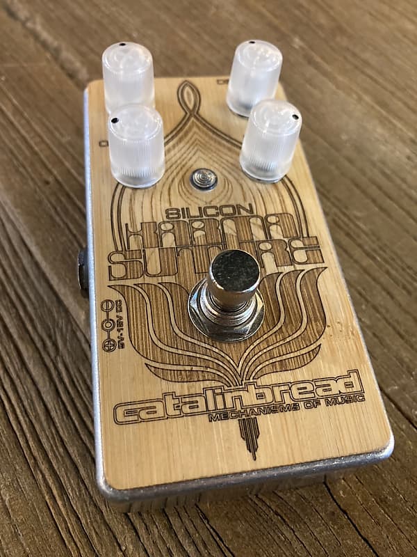 Catalinbread Silicon Karma Suture Bamboo Limited Edition Fuzz | Reverb