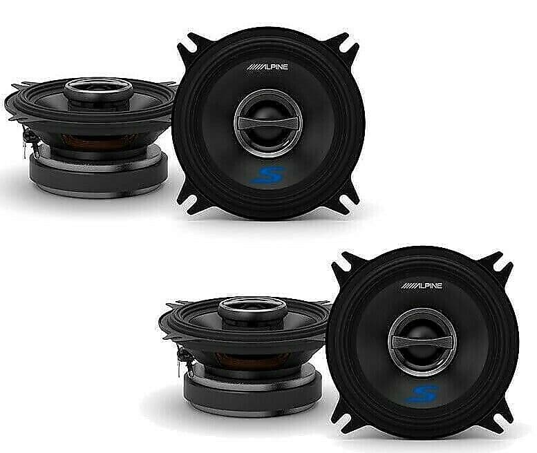2 Alpine S-S40 Car Speaker 280W Max (90W RMS) 4" Type S | Reverb