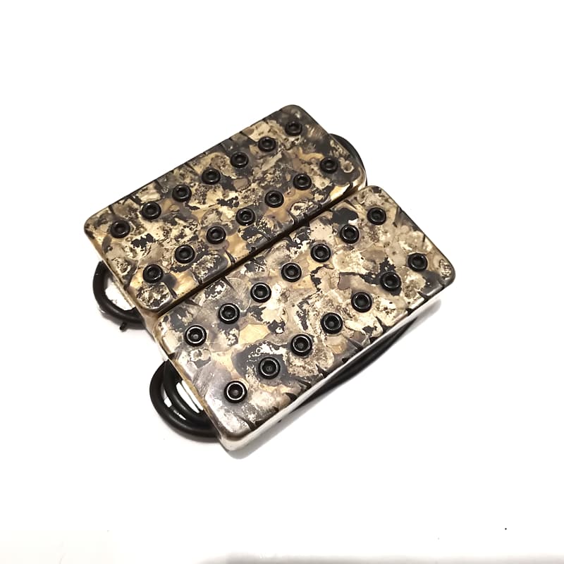 Bare Knuckle Aftermath 7 Strings Pickup Set - Camo Battleworn | Reverb
