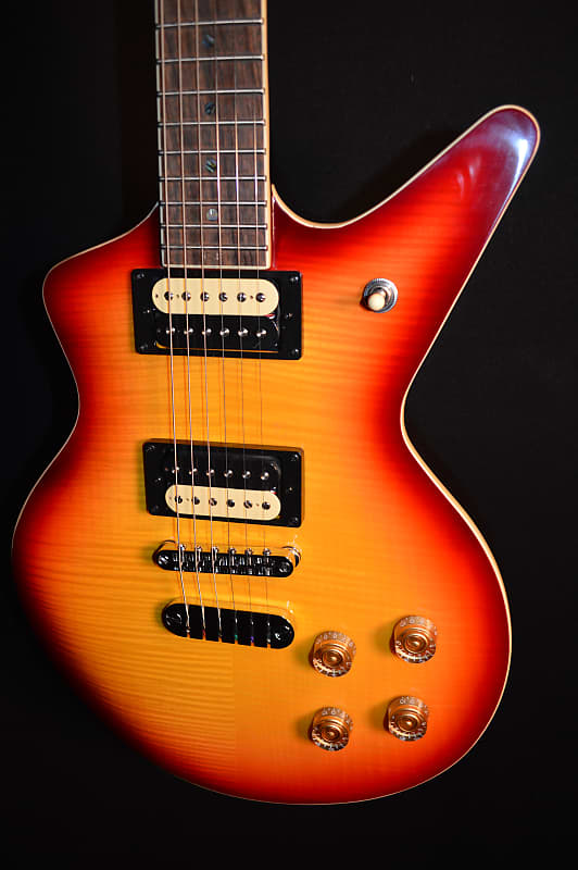 Dean Cadi Cadillac 1980 Trans Cherry Burst Electric Guitar - | Reverb