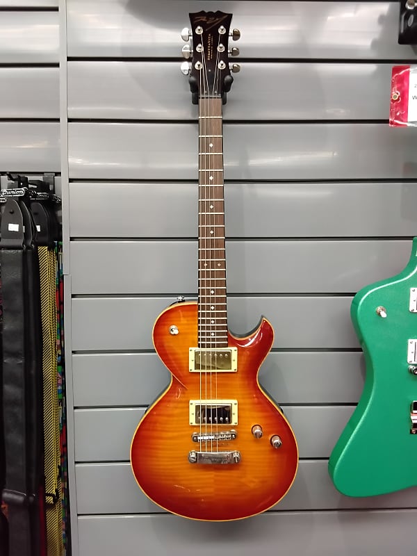 Dean Zelinsky Strettavia Private Label Flame Maple Top - | Reverb