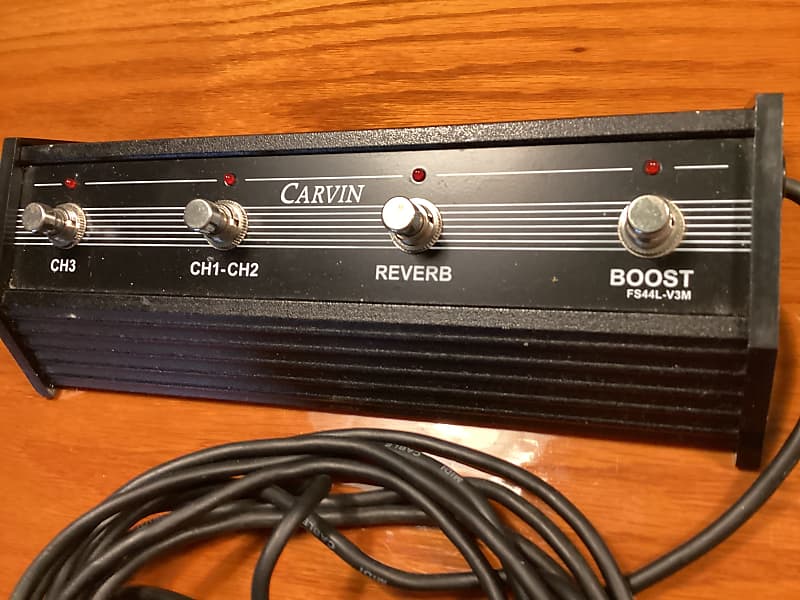 Carvin FS44L-V3M Footswitch Foot Switch Fs44l v3m | Reverb
