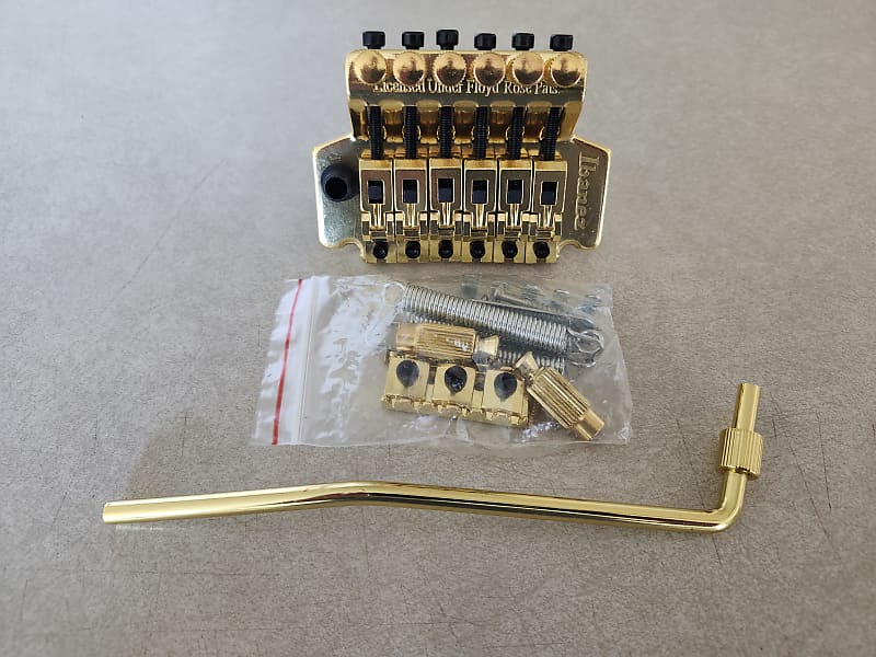 Ibanez Floyd Rose-Style Replacement Tremolo System - Gold | Reverb