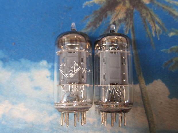 Pr Telefunken Vintage 12ax7/Ecc83 Preamp Driver Tubes | Reverb UK