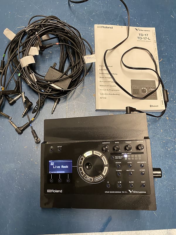 Roland TD-17-L Electric Drum Module 2010s Black | Reverb Canada