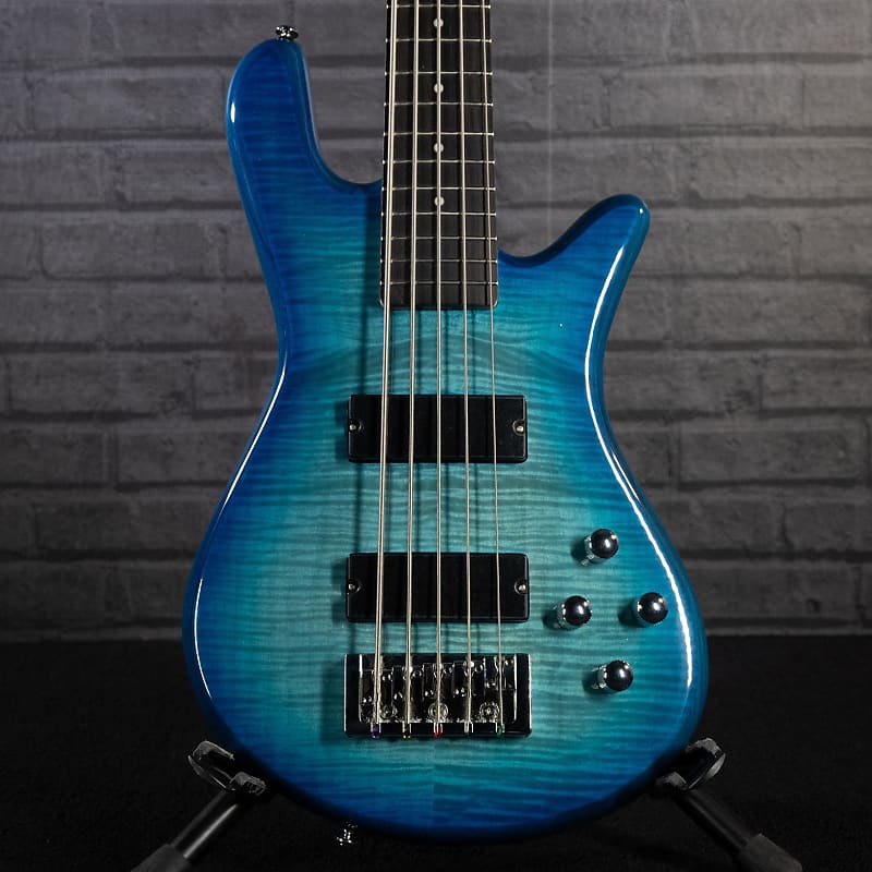 Spector Legend 5 Standard 5-String Bass Guitar (Blue Stain | Reverb