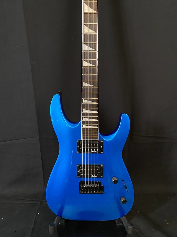JACKSON JS11 Dinky AH Metallic Blue | Reverb