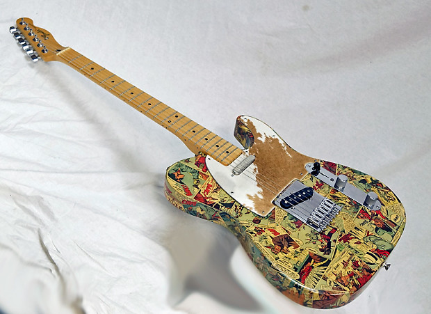 Fender Telecaster Custom finish The Lone Ranger Rides Again | Reverb