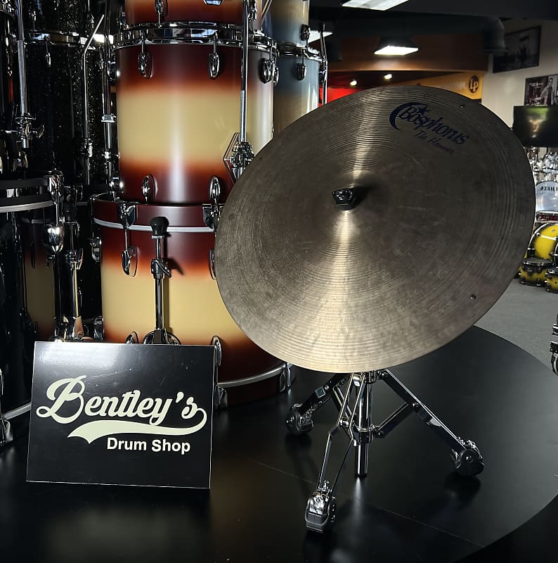 Bosphorus 20" The Hammer Ride w/Rivets by Jeff Hamilton | Reverb