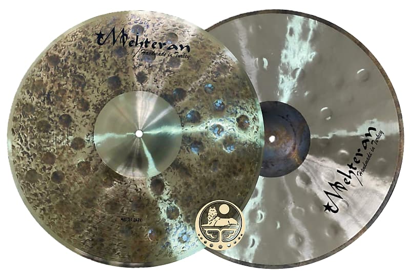 Mehteran Cymbals 12" Master Dark Hi-Hat Thin | Reverb