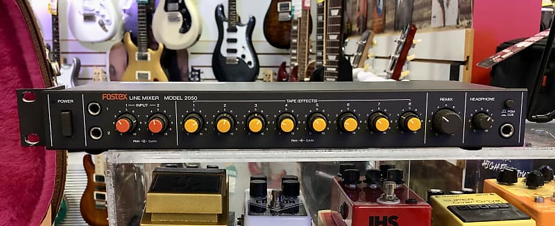 Fostex Line Mixer Model 2050 - Pre Owned | Reverb