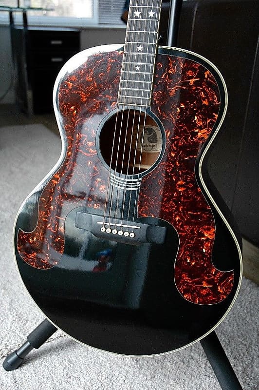 Epiphone Everly Brothers SQ 180 1993 Black / Tortoise Shell | Reverb