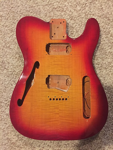 Custom US Made Telecaster Thinline Body | Reverb