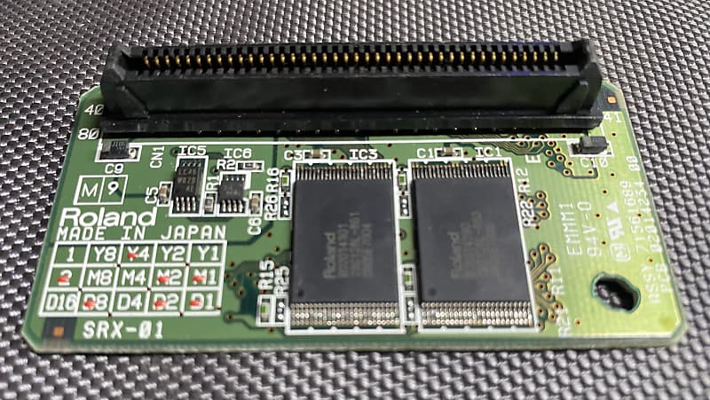 Roland Dynamite Drums SRX-01 Expansion Card | Reverb