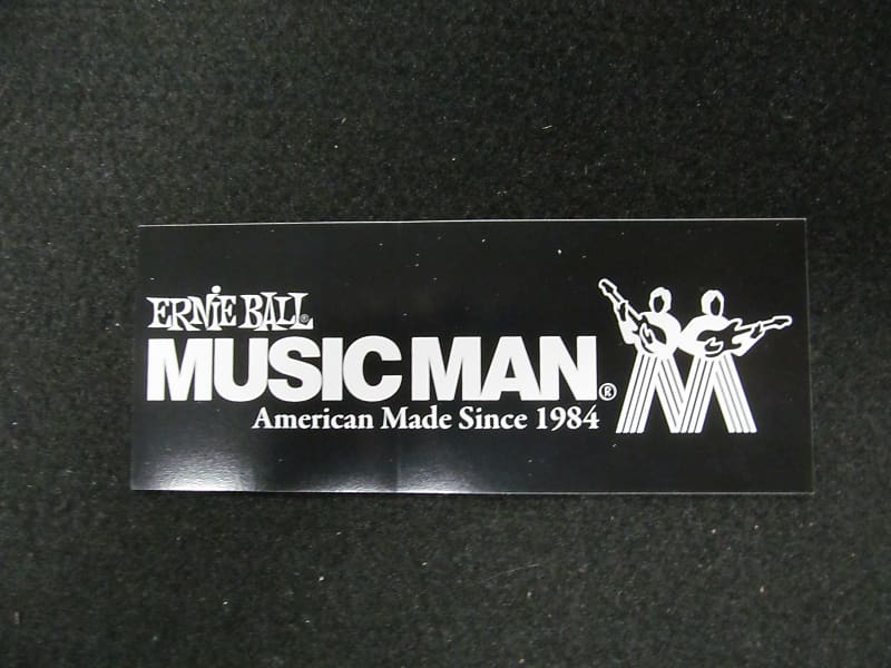 Ernie Ball Music Man Electric Guitar Bass 6" Sticker | Reverb