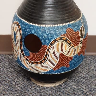 Handmade Nigerian Clay Udu Traditional Aerophone | Reverb