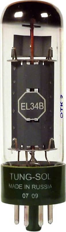Tung-Sol EL34B Vacuum Tube | Reverb