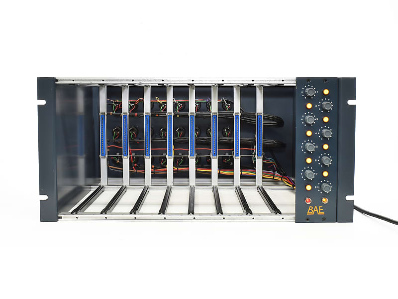BAE 8CHNR Neve 1073 Style 8 Slot Module Rack | Reverb